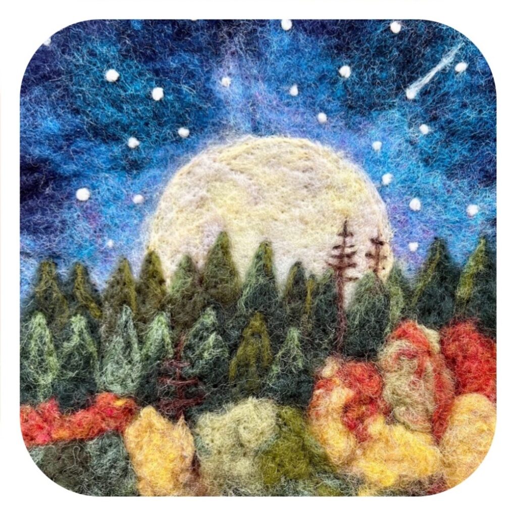 Felt a Fall Scene - Fivesparks